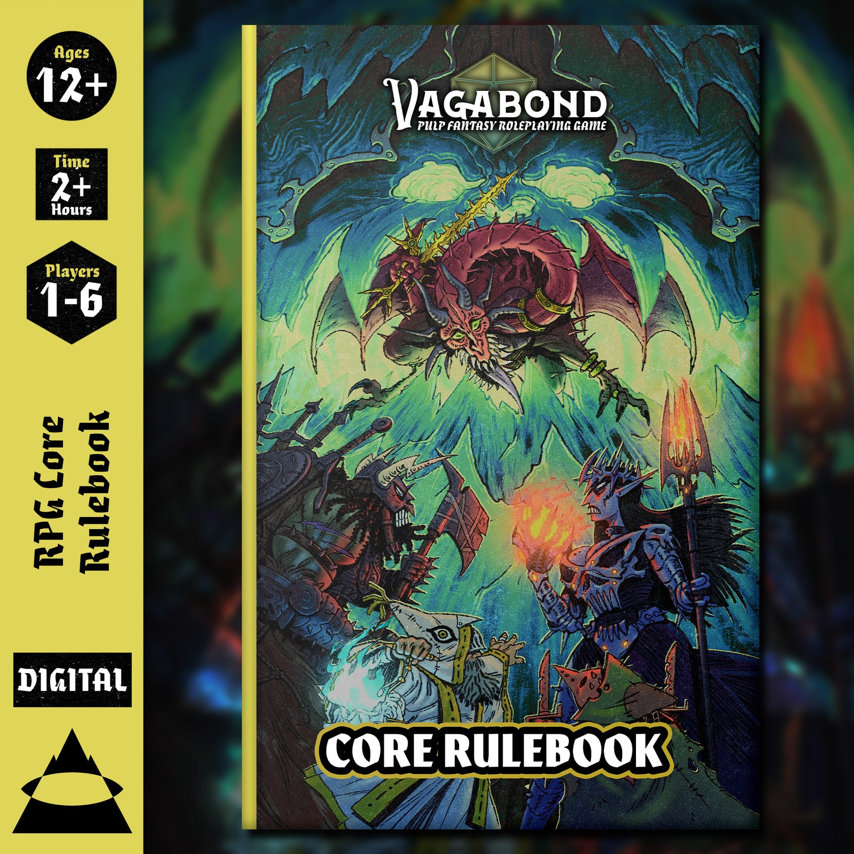 Vagabond // Pulp Fantasy RPG: Core Rulebook – Land of the Blind